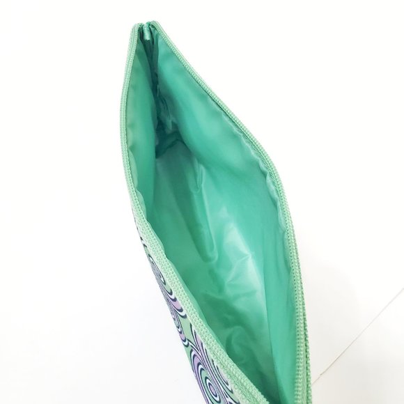 Clinique | Bags | Super Cute Colorful Clinique Makeup Bag | Poshmark